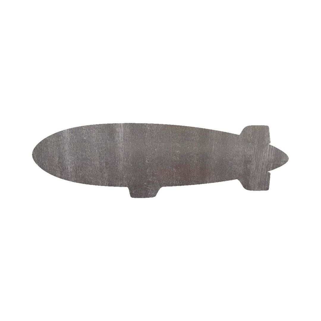 Blimp Steel Cut Out Shape Metal Art Decoration Home Decor Craft Supply ...