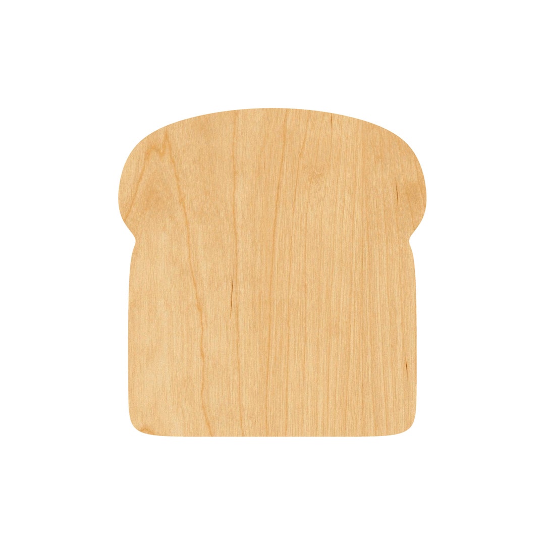 Bread Laser Cut Out Wood Shape Craft Supply - Woodcraft Cutout - Etsy