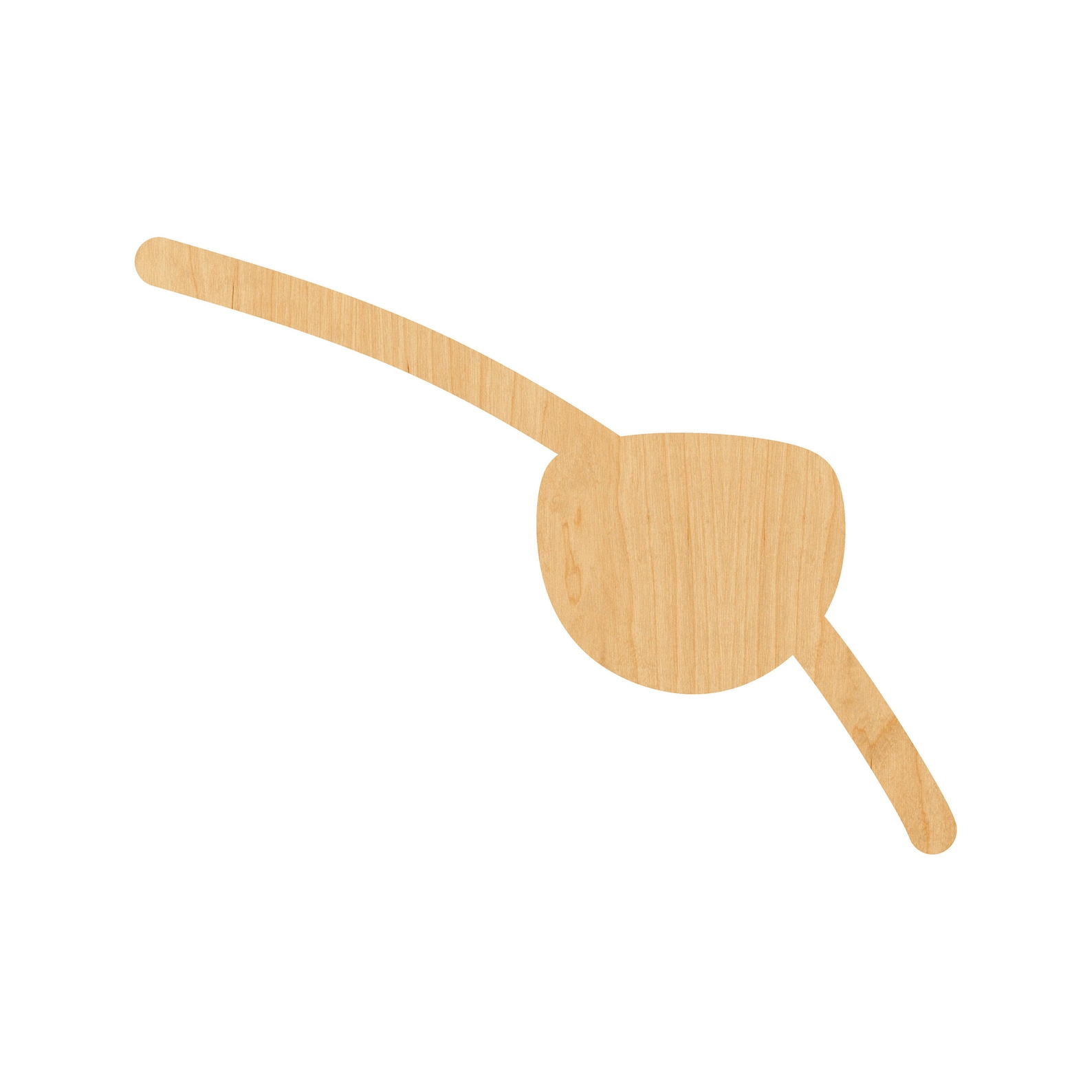 Eye Patch Laser Cut Out Wood Shape Craft Supply Woodcraft - Etsy