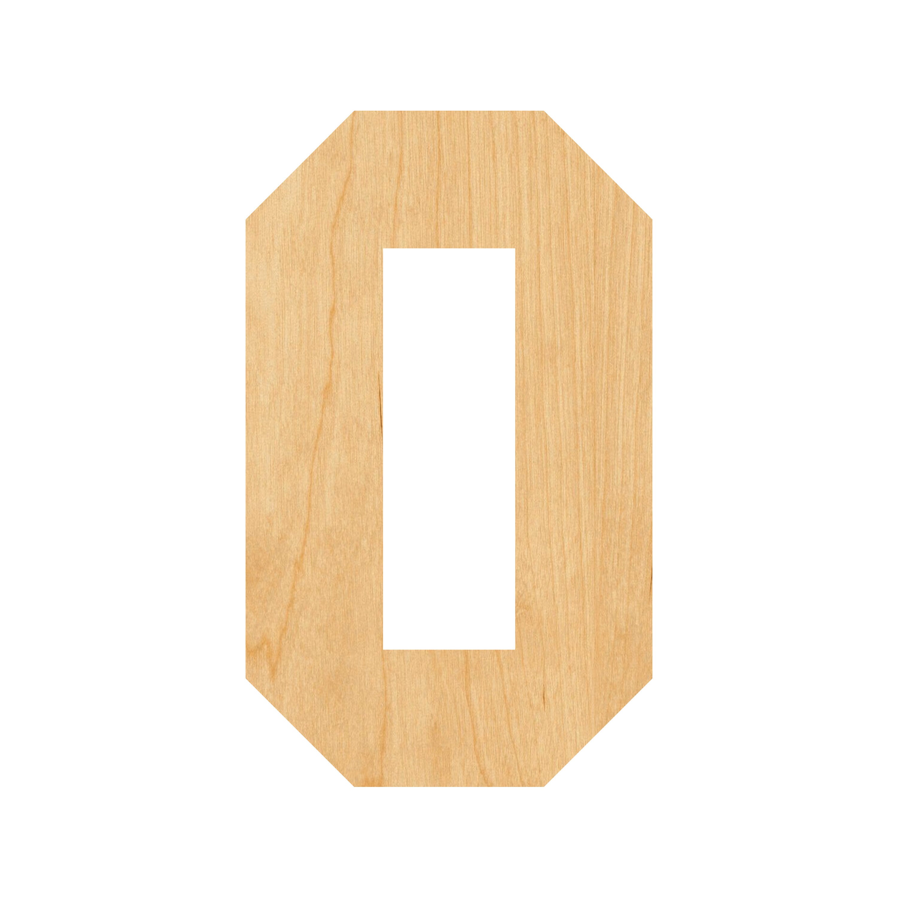 Number 0 Laser Cut Out Wood Shape Craft Supply Woodcraft - Etsy UK