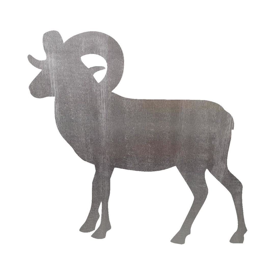 Ram 1 Steel Cut Out Shape Metal Art Decoration Home Decor Craft Supply ...