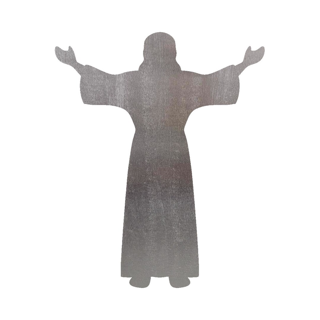 Jesus Steel Cut Out Shape Metal Art Decoration Home Decor Craft Supply ...