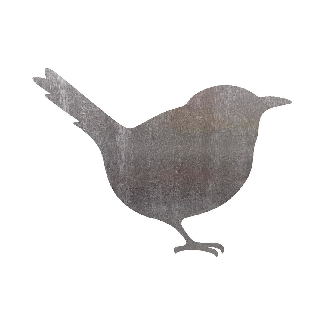 Wren Steel Cut Out Shape Metal Art Decoration Home Decor Craft Supply ...