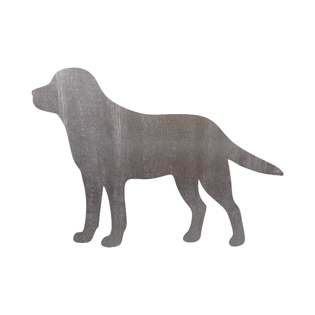 Labrador Steel Cut Out Shape Metal Art Decoration Home Decor Craft ...