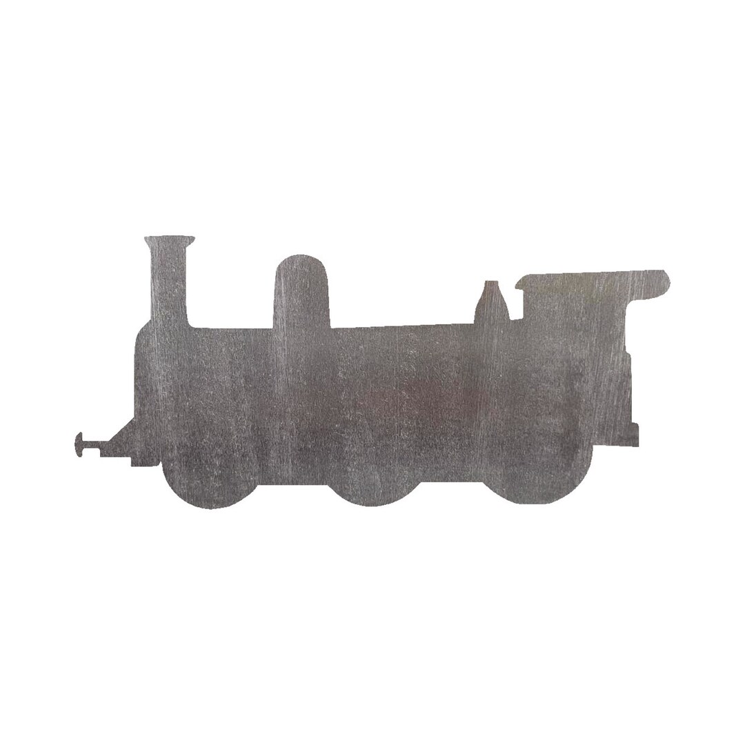 Train Steel Cut Out Shape Metal Art Decoration Home Decor Craft Supply ...