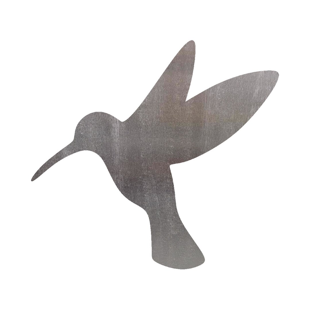 Humming Bird Steel Cut Out Shape Metal Art Decoration Home Decor Craft ...