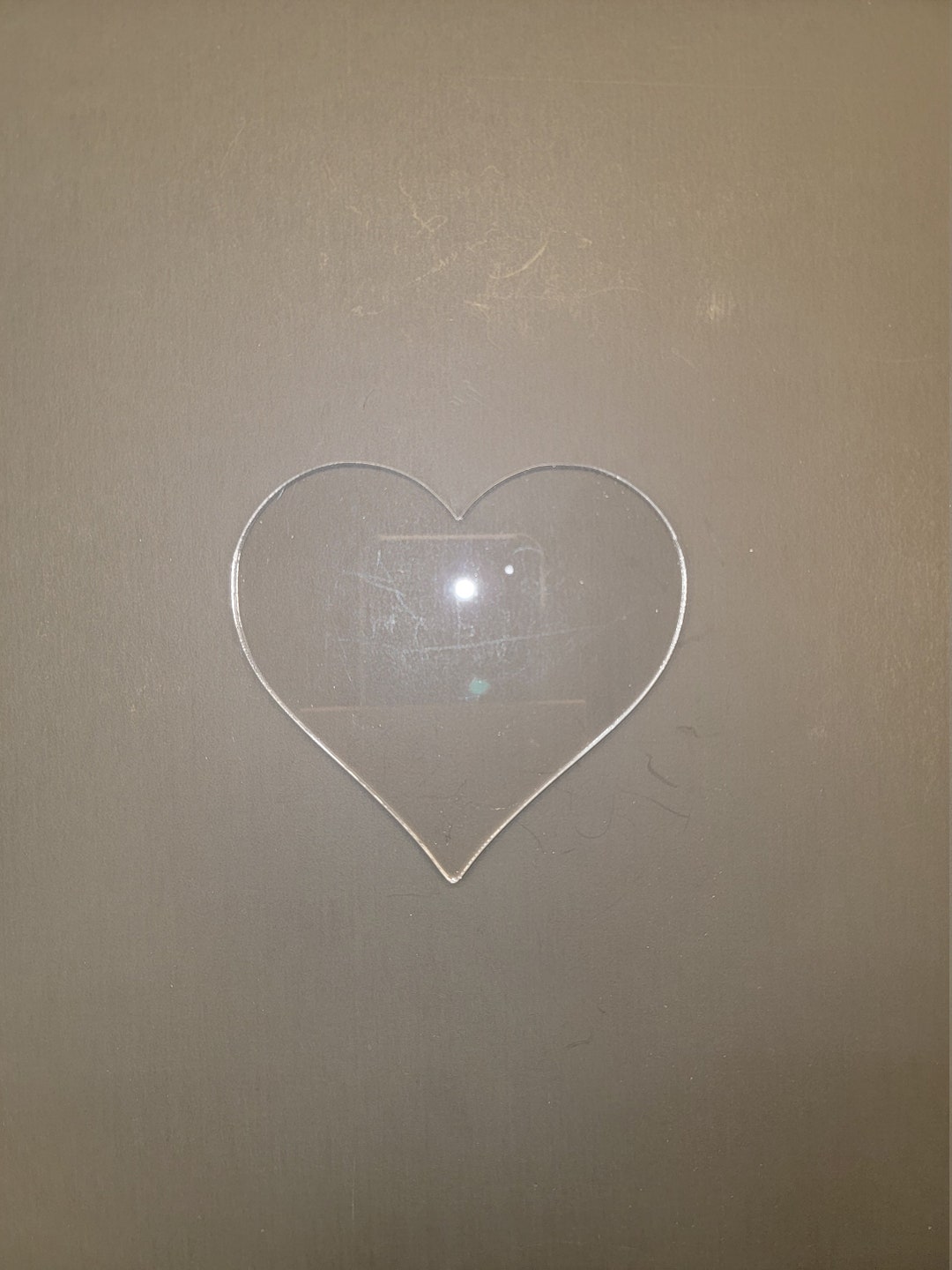 Heart Clear Acrylic Plexiglass Shapes, Multiple Thicknesses - Etsy