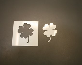 Four Leaf Clover Stencil Reusable Four Leaf Clover Stencil - Etsy