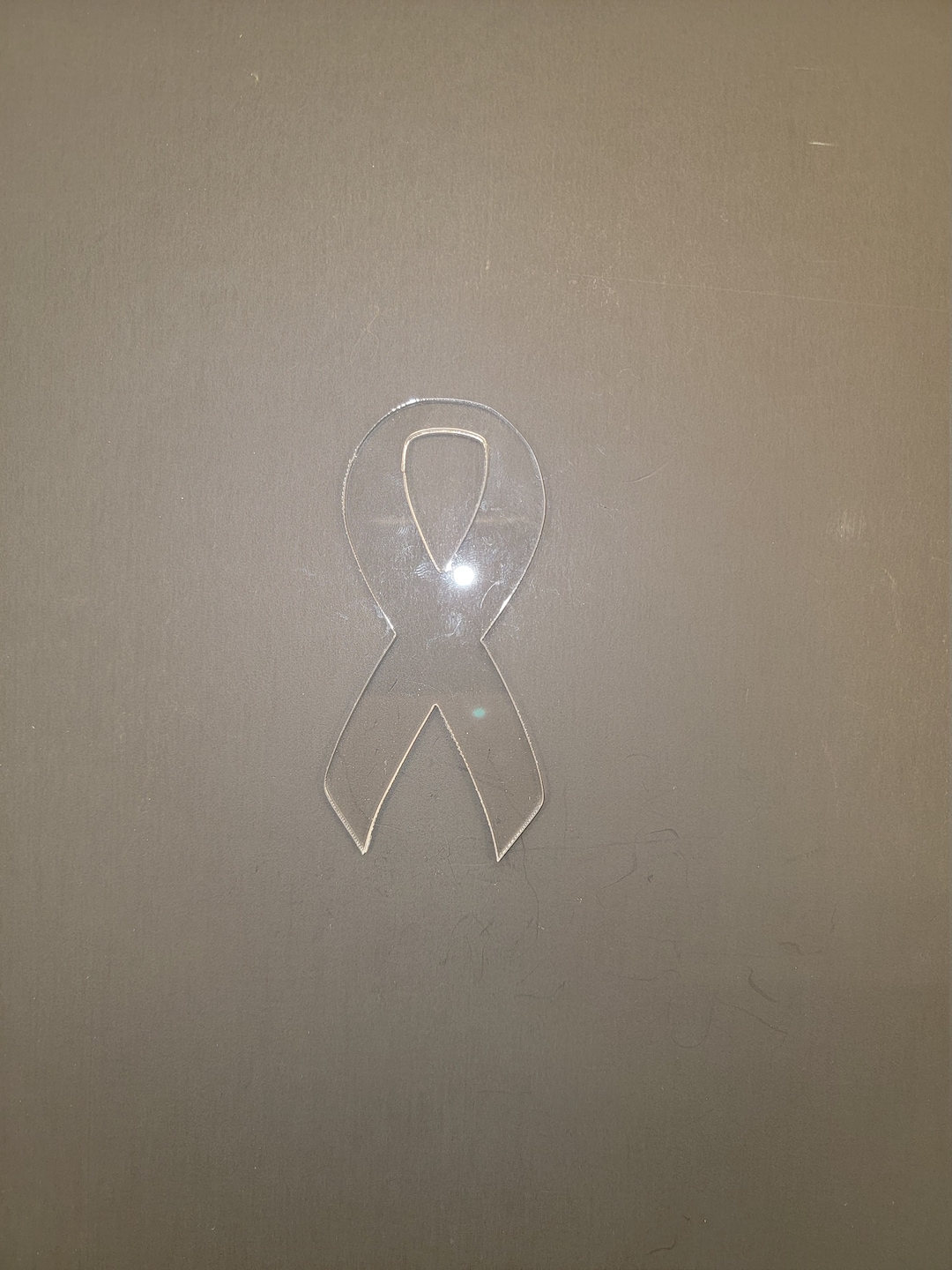 Cancer Ribbon Clear Acrylic Plexiglass Shapes, Multiple Thicknesses - Etsy