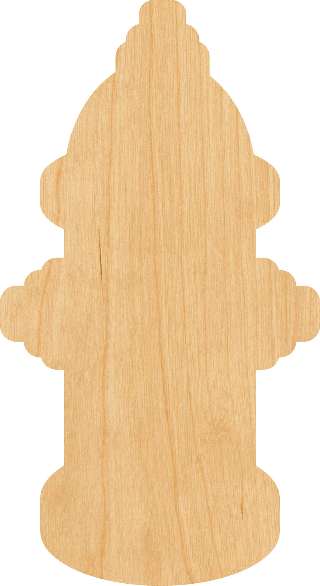 Fire Hydrant Laser Cut Out Wood Shape Craft Supply - Woodcraft Cutout ...