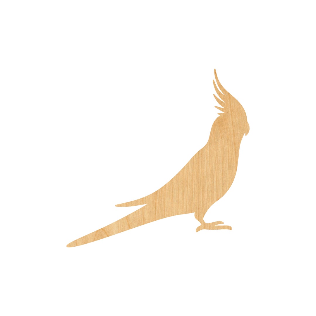 Cockatiel Laser Cut Out Wood Shape Craft Supply – Woodcraft Cutout - Etsy