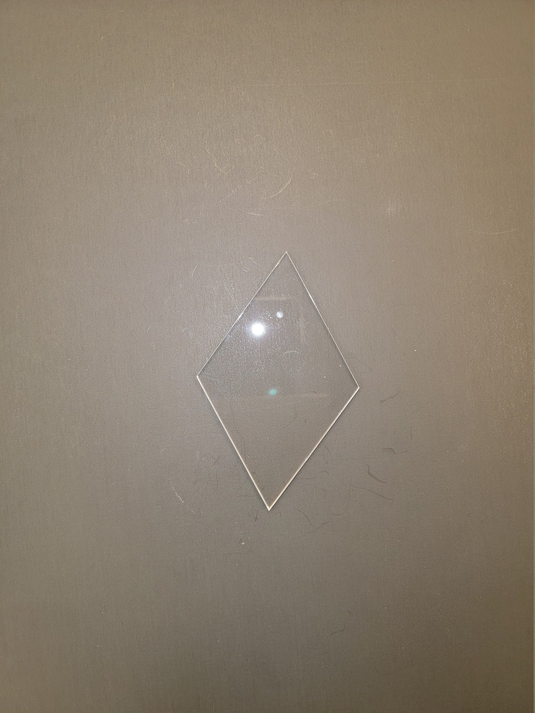 Diamond Clear Acrylic Plexiglass Shapes, Multiple Thicknesses - Etsy