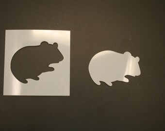 Hamster Stencil - Etsy
