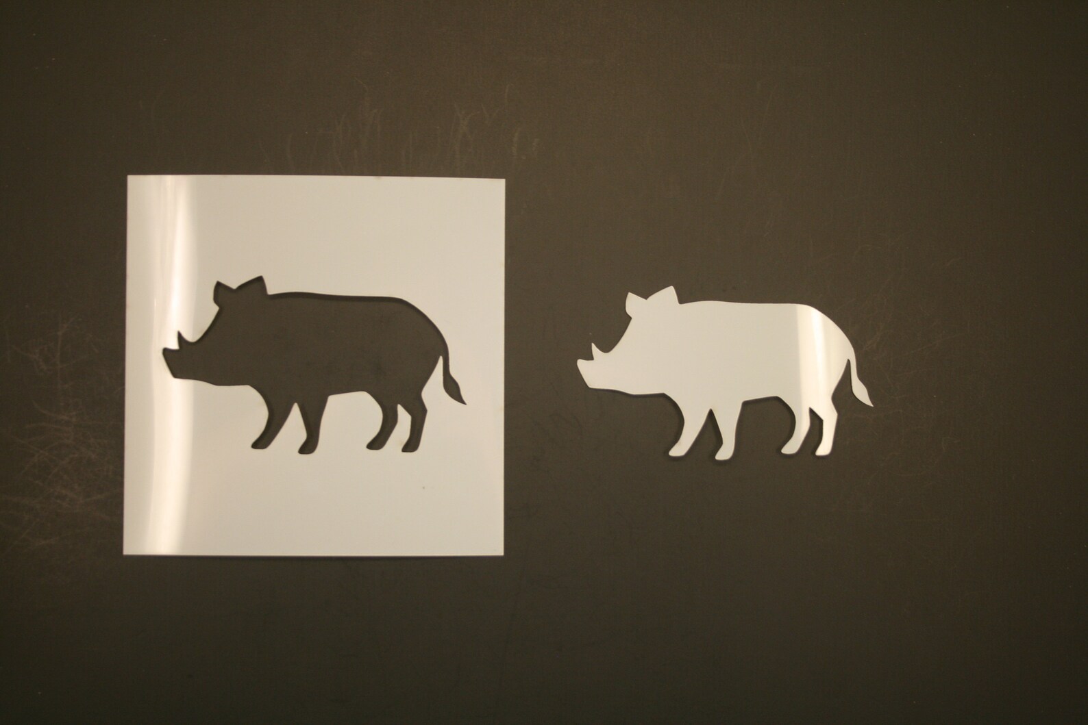 Warthog Reusable Mylar Stencil - Art Supplies - Etsy