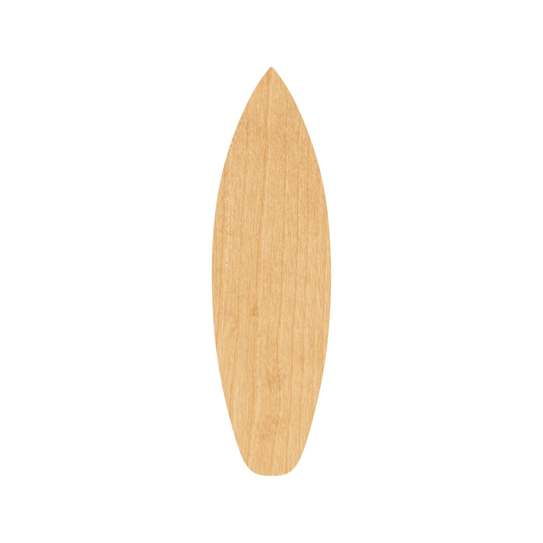 Surf Board Laser Cut Out Wood Shape Craft Supply - Woodcraft Cutout - Etsy