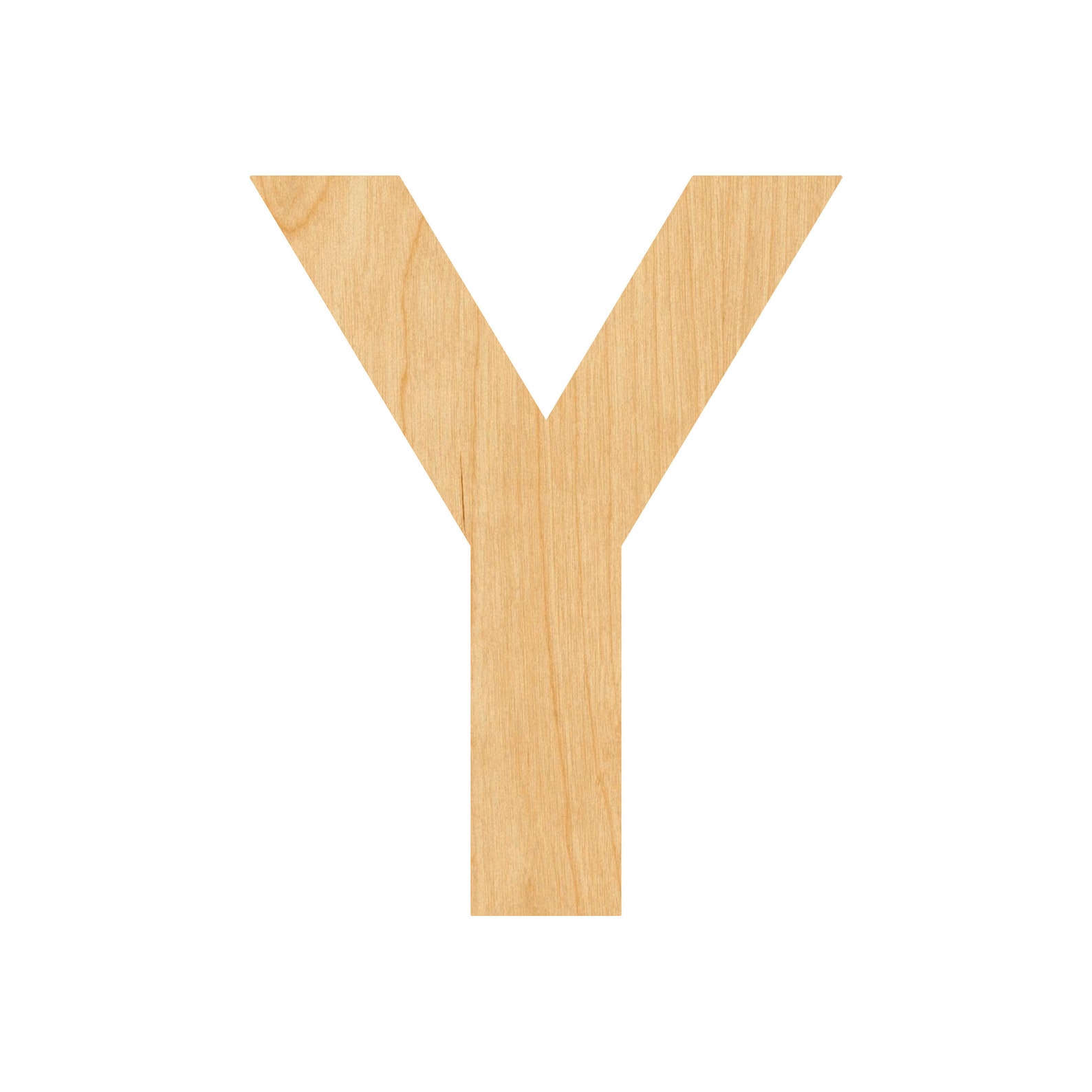 Letter Y Laser Cut Out Wood Shape Craft Supply - Woodcraft Cutout - Etsy
