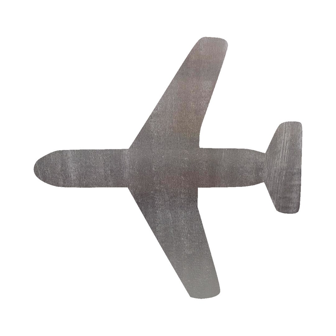 Jet 3 Steel Cut Out Shape Metal Art Decoration Home Decor Craft Supply ...