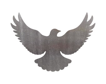Flying Dove Metal Cutout Shape, Wall Art Decoration for Home, Farmhouse ...