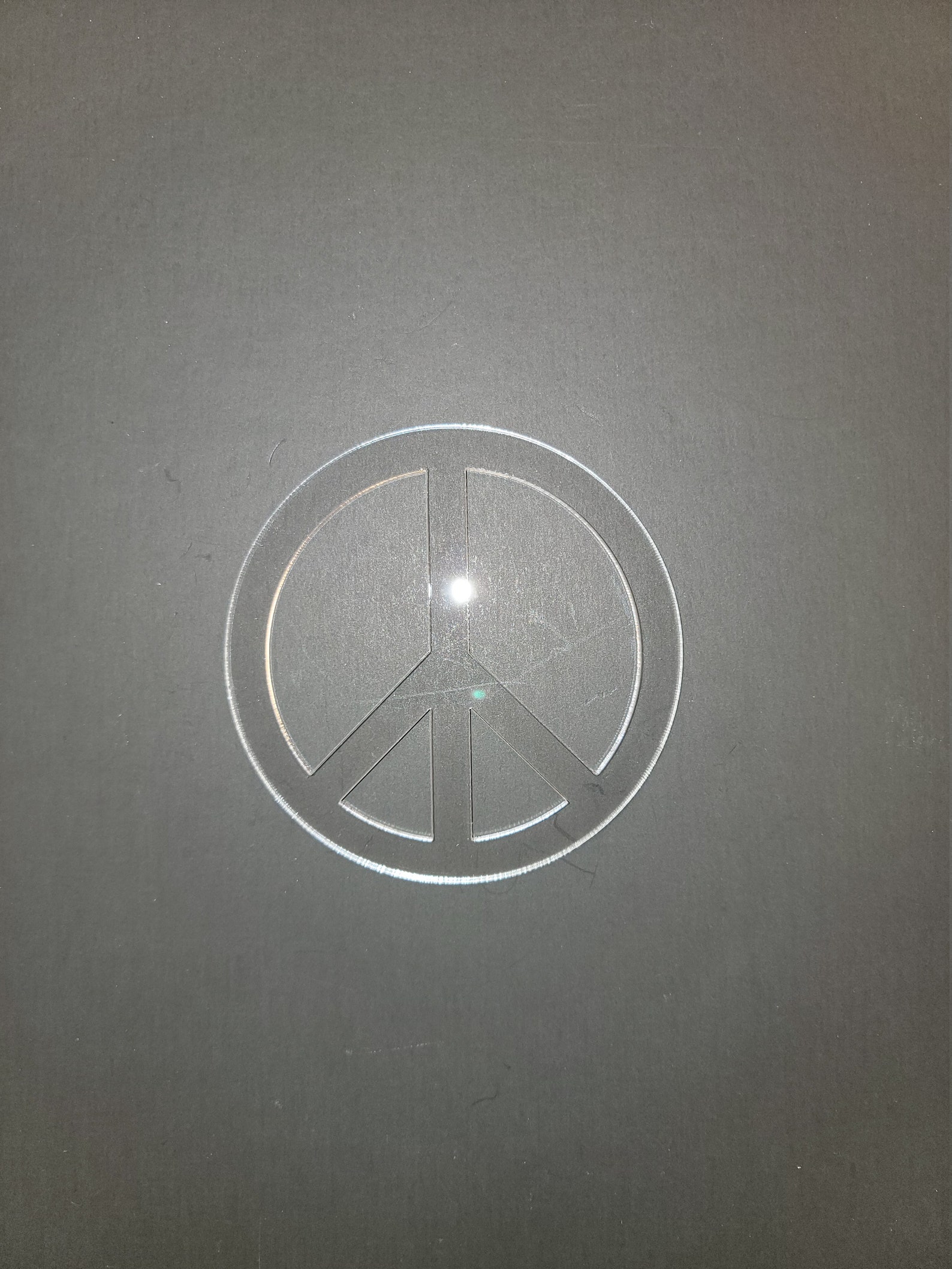 Peace Sign Clear Acrylic Plexiglass Shapes Multiple - Etsy