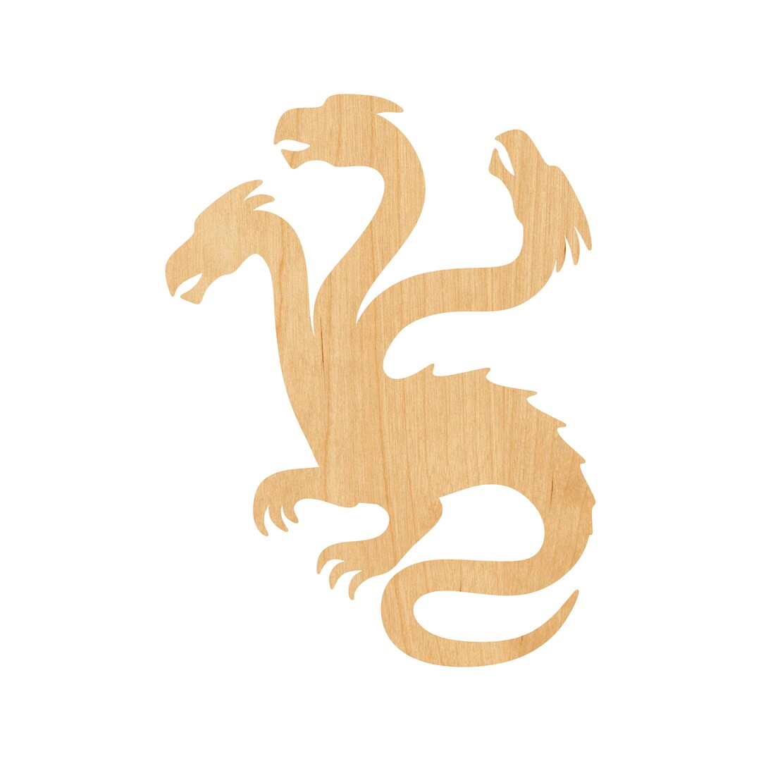 Hydra Laser Cut Out Wood Shape Craft Supply Woodcraft Cutout - Etsy