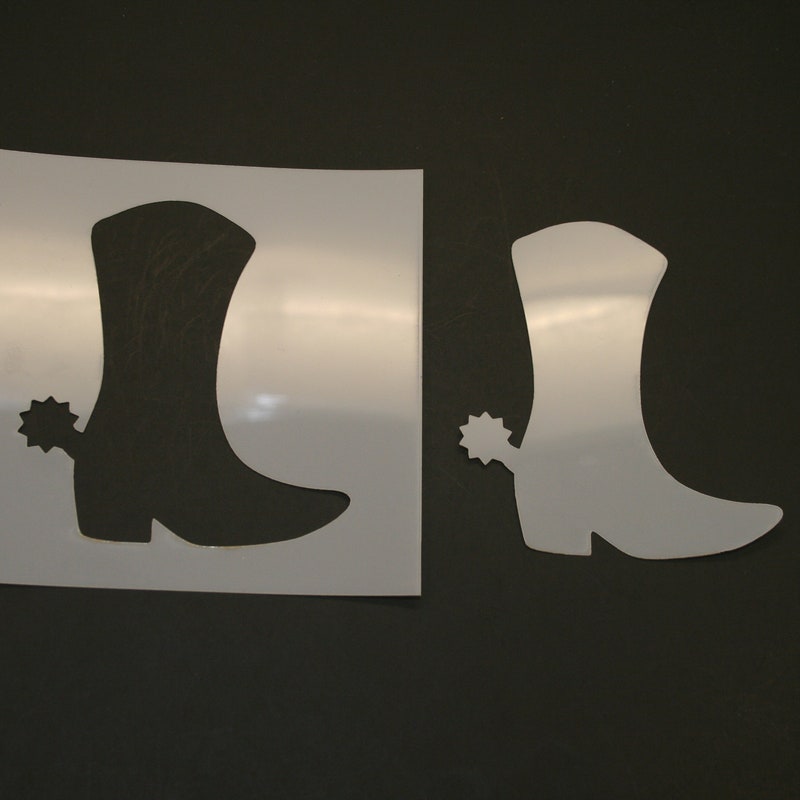 Boot Stencil - Etsy