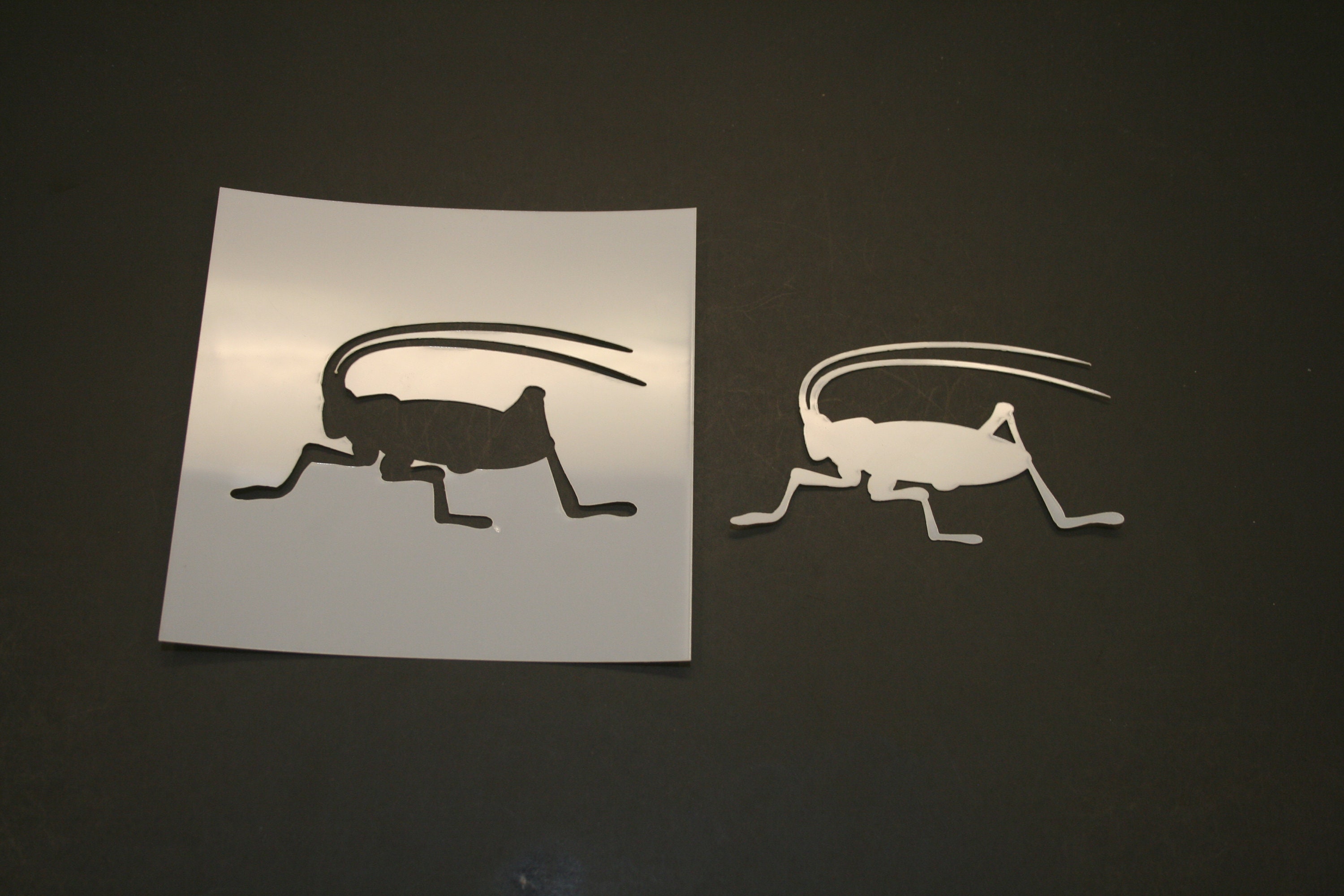 Cricket Reusable Mylar Stencil - Art Supplies - Etsy