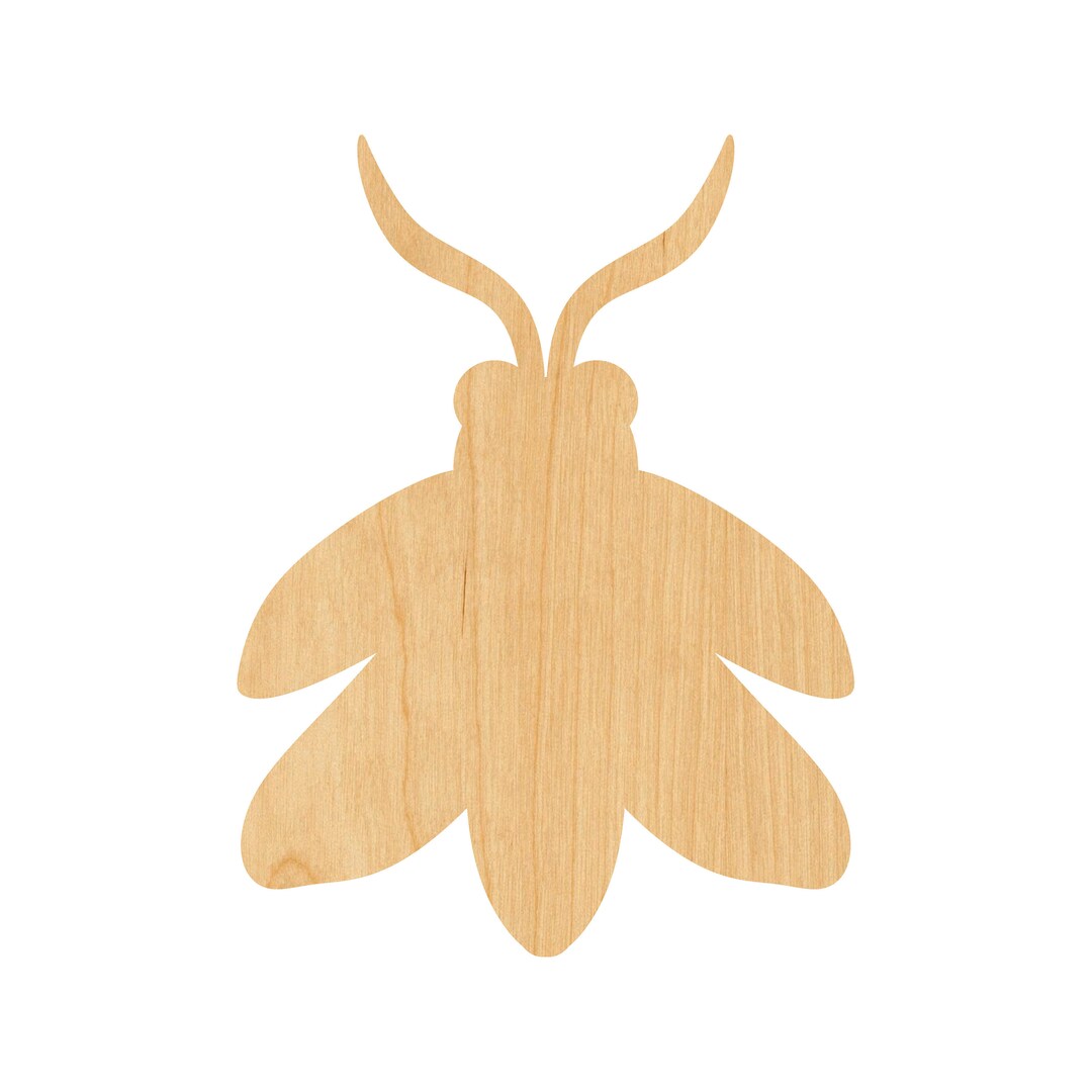 Firefly Laser Cut Out Wood Shape Craft Supply - Woodcraft Cutout - Etsy