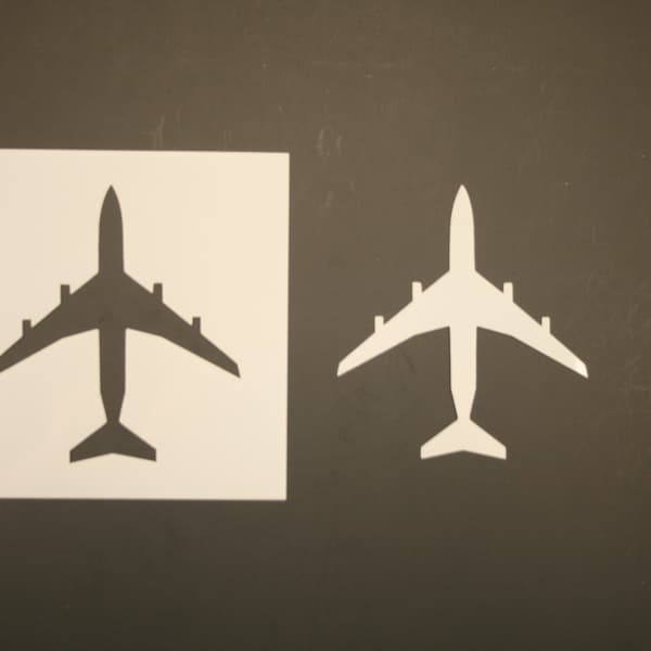 Airplane Stencil - Etsy