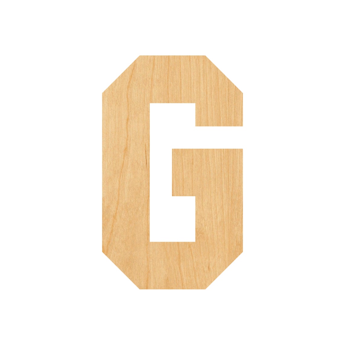 Letter G Laser Cut Out Wood Shape Craft Supply Woodcraft - Etsy