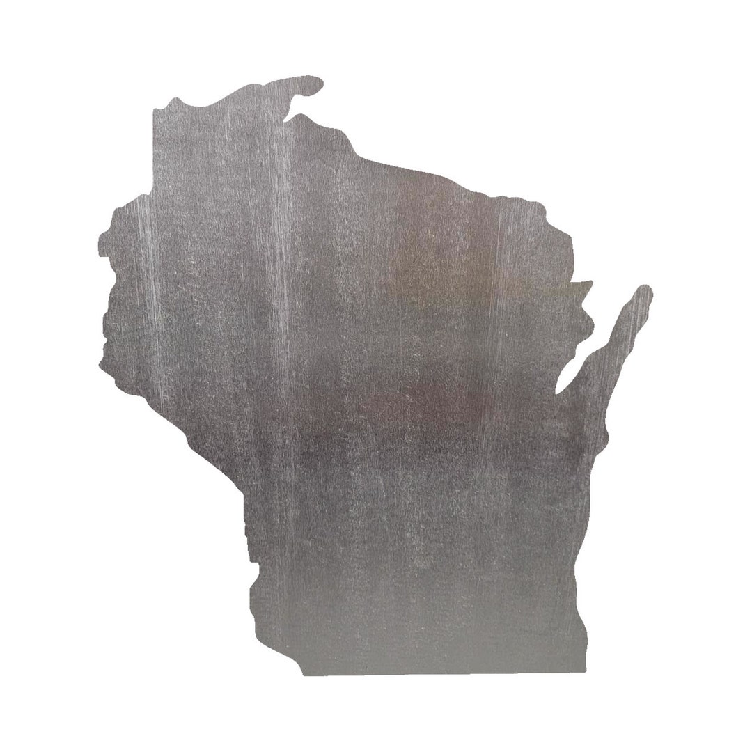 Wisconsin Steel Cut Out Shape Metal Art Decoration Home Decor Craft ...