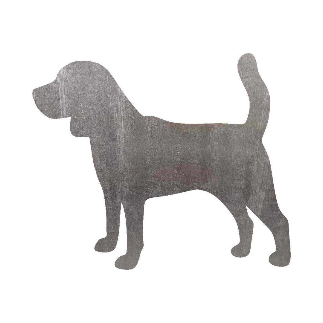 Beagle Steel Cut Out Shape Metal Art Decoration Home Decor Craft Supply ...