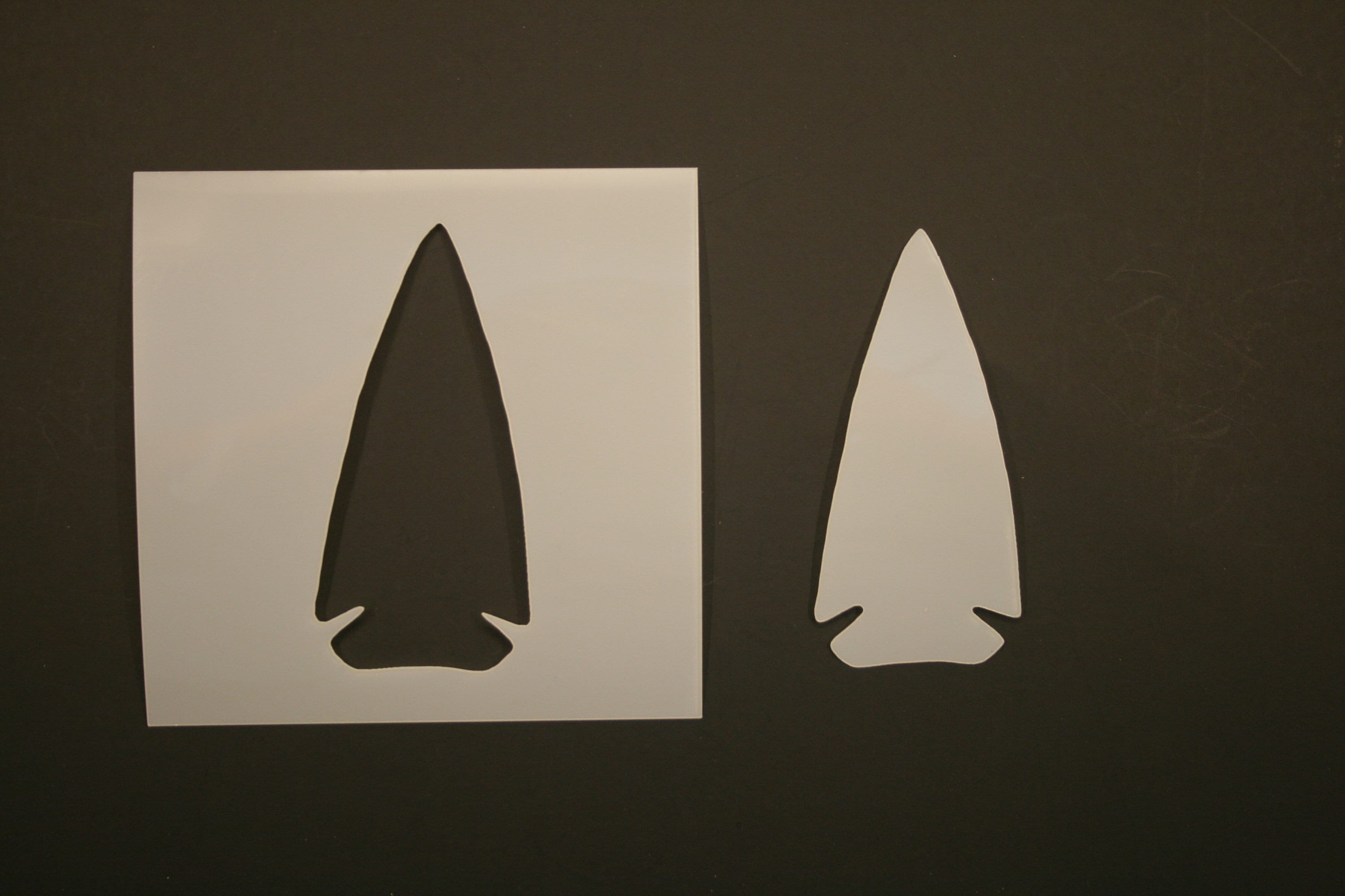 Arrowhead Reusable Mylar Stencil Art Supplies - Etsy
