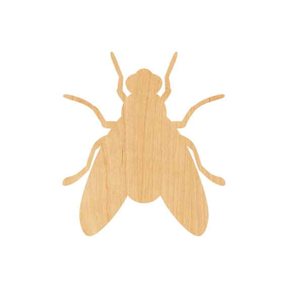 Fly Laser Cut Out Wood Shape Craft Supply Woodcraft Cutout | Etsy