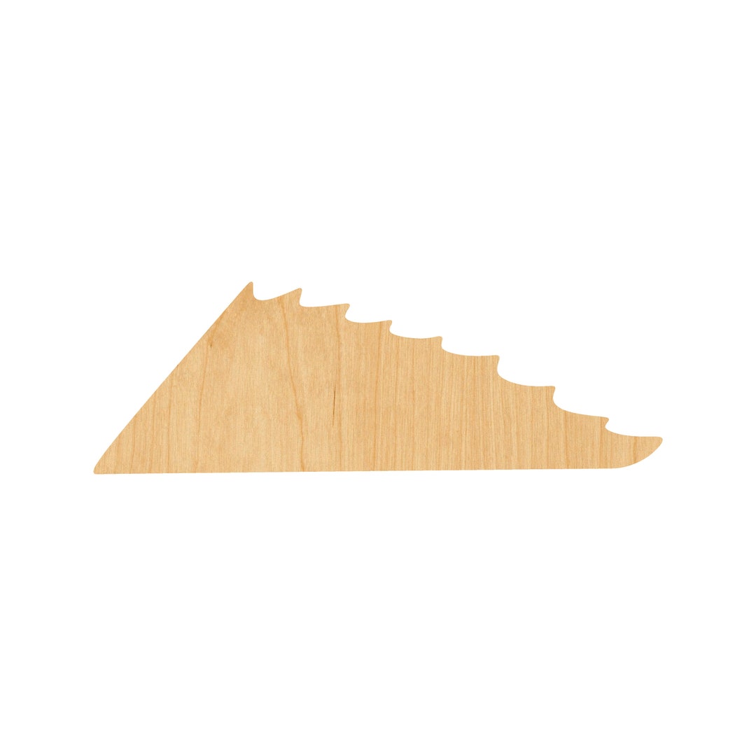 Fish Fin Laser Cut Out Wood Shape Craft Supply – Woodcraft Cutout - Etsy