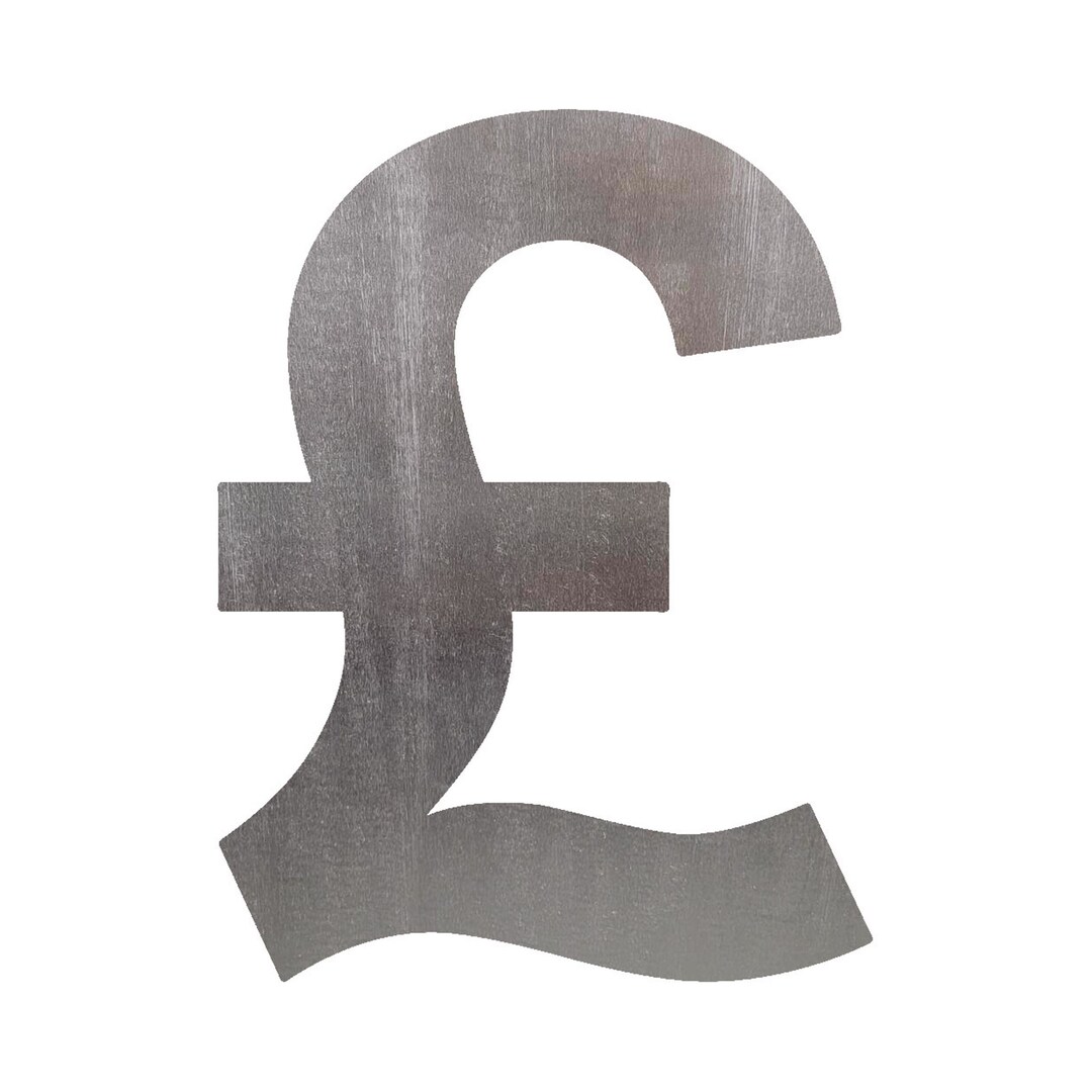 Pound Sign Steel Cut Out Shape Metal Art Decoration Home Decor Craft ...