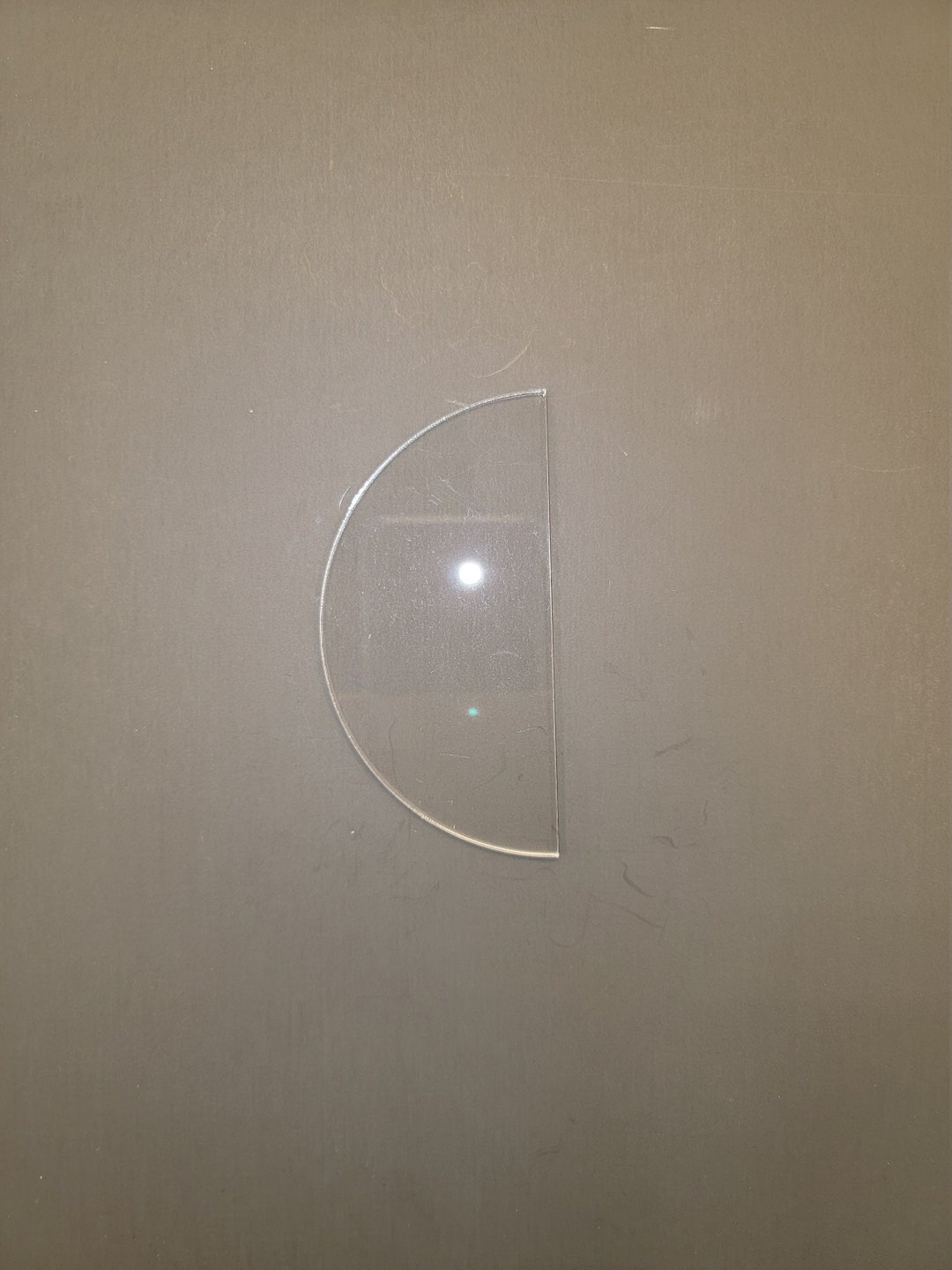 Half Circle Clear Acrylic Plexiglass Shapes, Multiple Thicknesses - Etsy