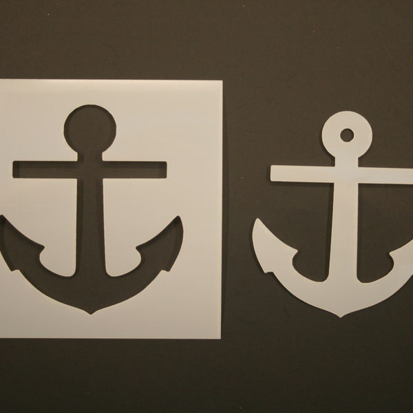 Anchor Stencil - Etsy