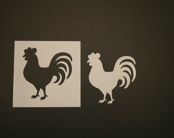 Rooster Stencil, Reusable Rooster Stencil, Art Stencil, DIY Craft ...
