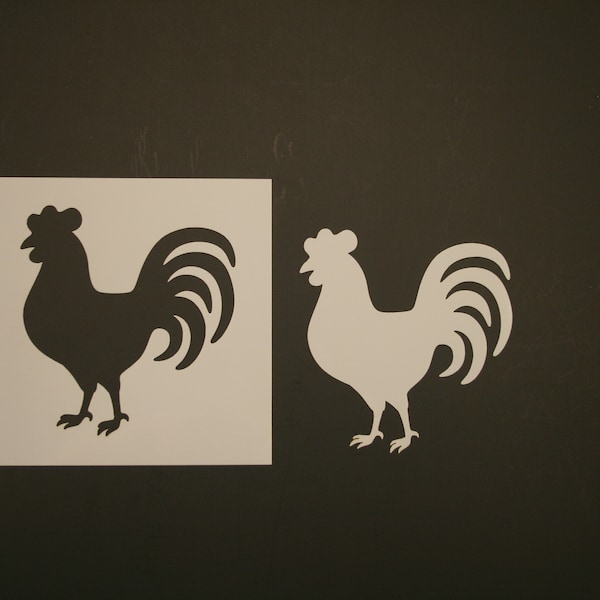 Rooster Stencil - Etsy