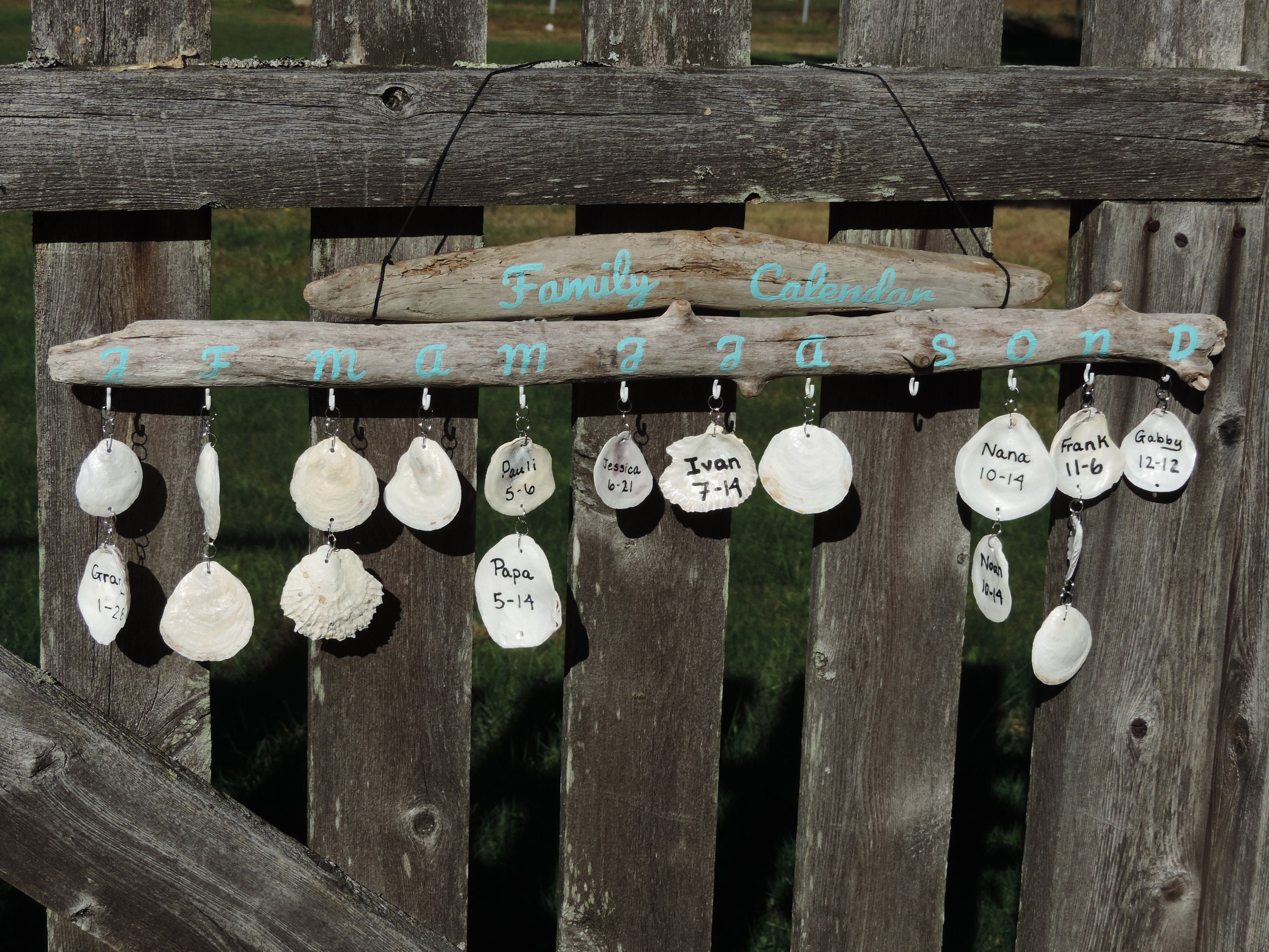 Custom Coastal Birthday Calendars - Etsy