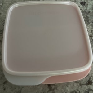 Tupperware Eco+ Lunch-it Pink 3 Compartment Container - Etsy