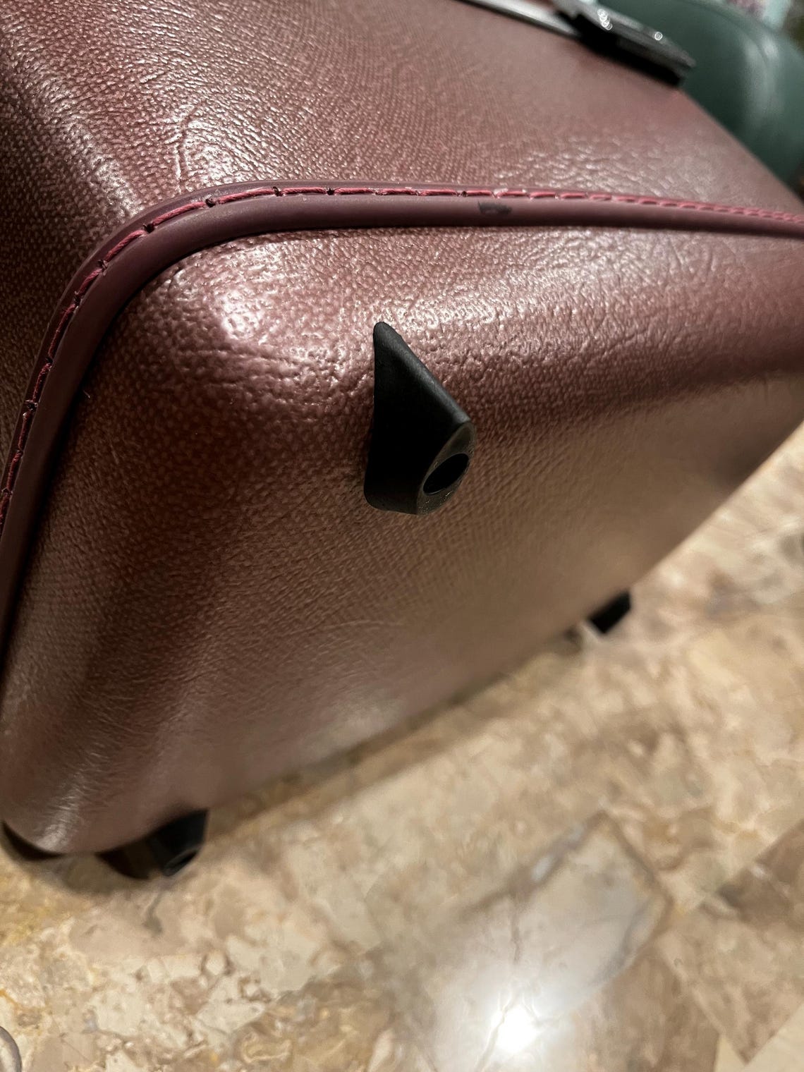 Vintage American Tourister Brown Train Case With Mirror - Etsy