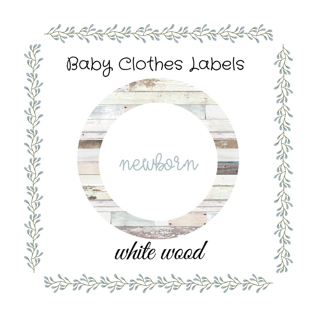 Baby Clothes Organization, Nursery Organization, Storage Labels ...