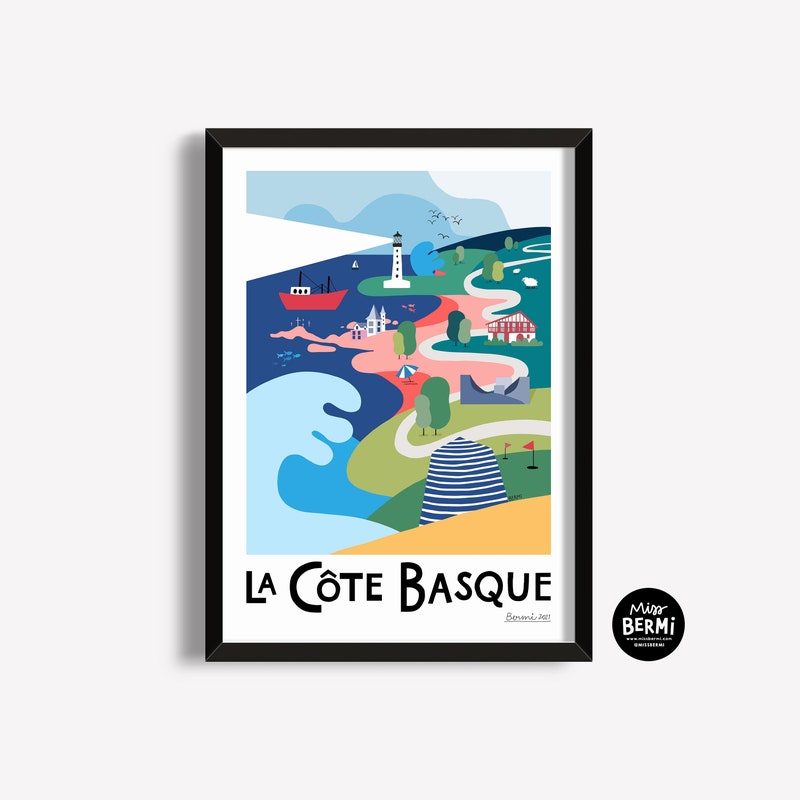 Basque Country Art - Etsy