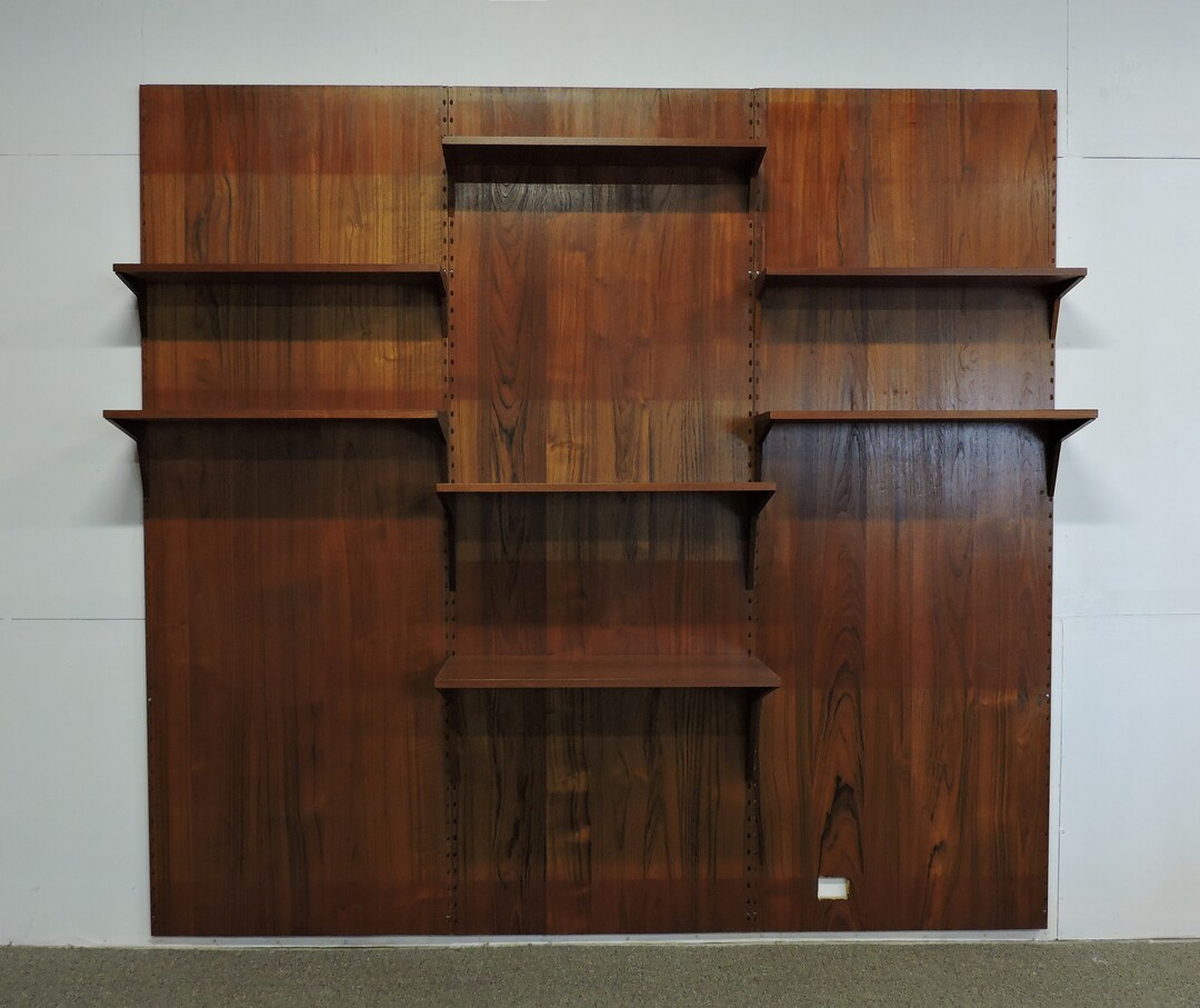 Cadovius Midcentury Danish Modern Teak Cado Wall Unit Shelves for Home ...