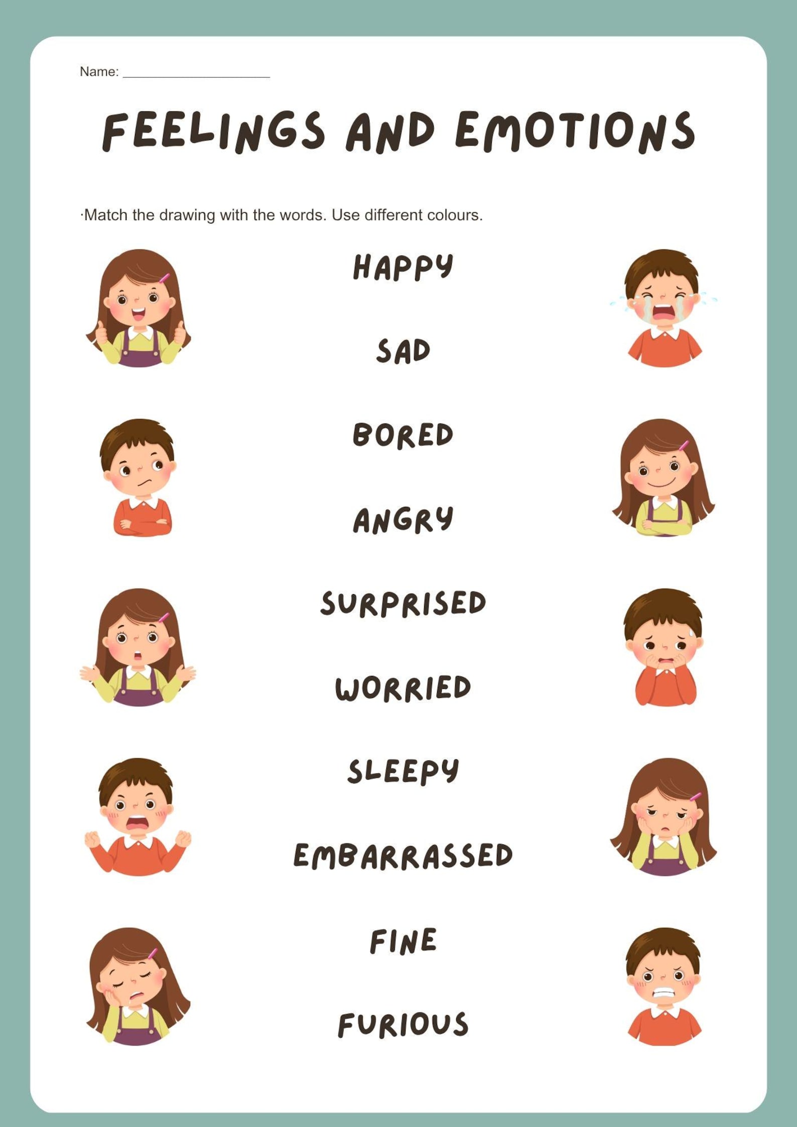 Zones of Regulation Social Emotional - Etsy