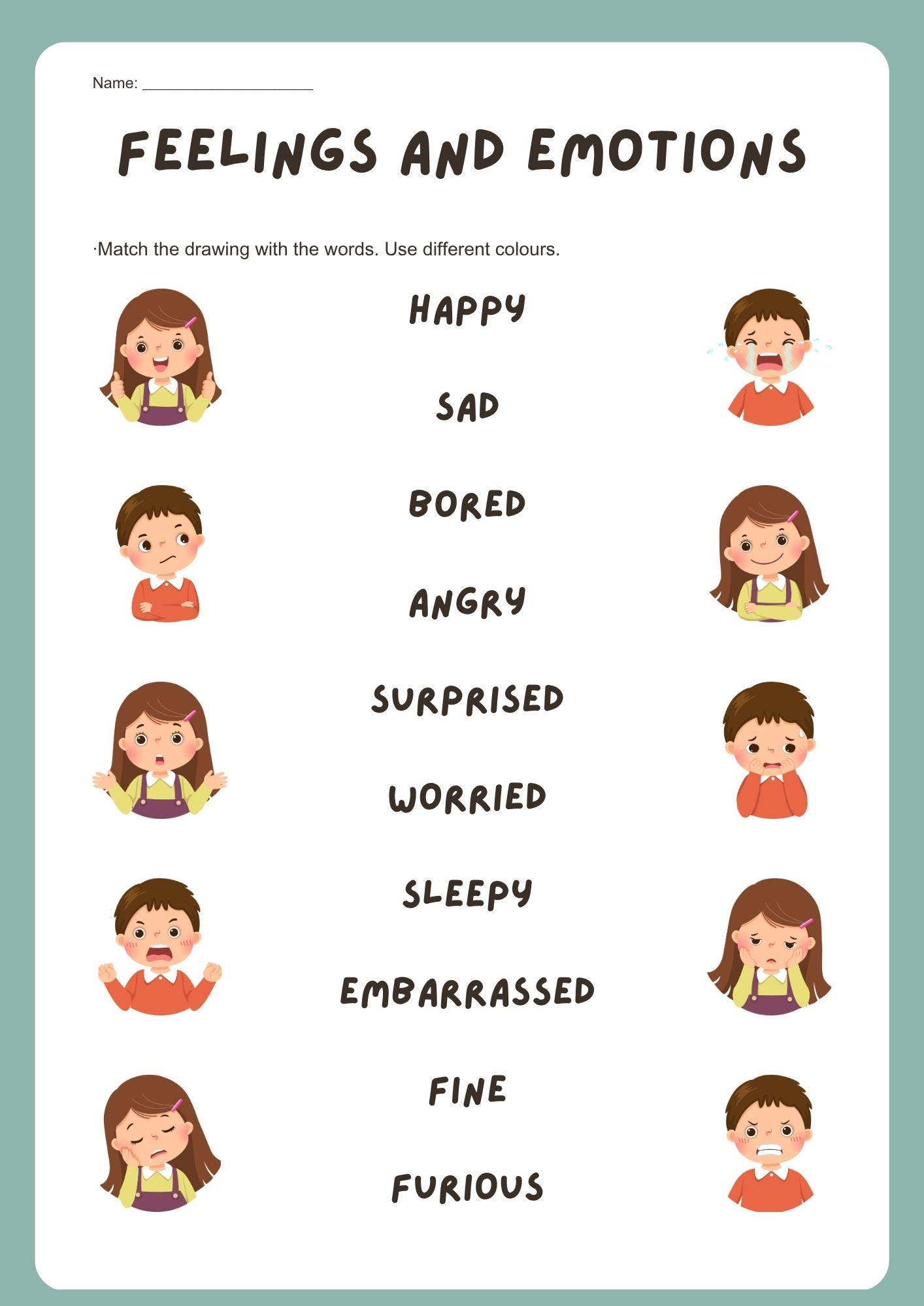 Zones of Regulation Social Emotional - Etsy