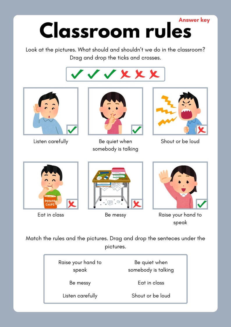 Visual Directions Schedule Task Cards - Etsy