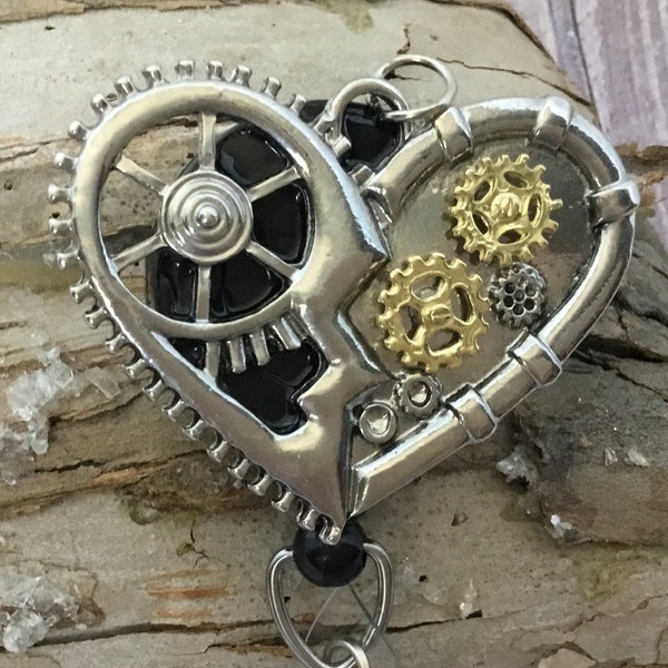 Steampunk Badge - Etsy