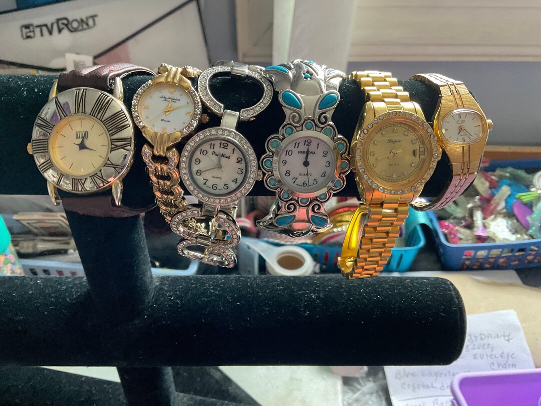 Vintage Ladies Watches Antique Watches for Repurposing Repair or Parts ...